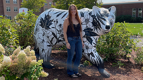 BSU: SAM CUSHMAN MAKES ART
