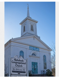 REHOBOTH PLANS FOR “FIRST” CHURCH ANNIVERSARY
